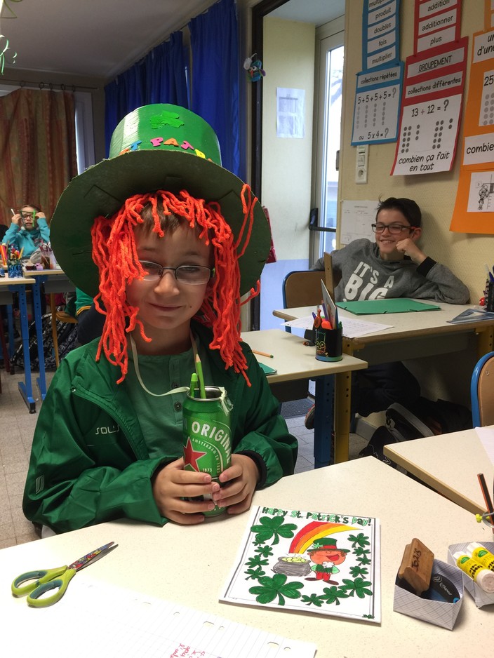 La Saint Patrick - Groupe Scolaire Pierre de Tarentaise